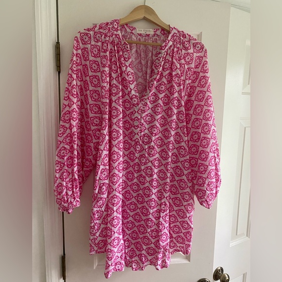 Rae Feather | Dresses | Gorgeous Bright Pink Beach Cover Upmini Dress ...